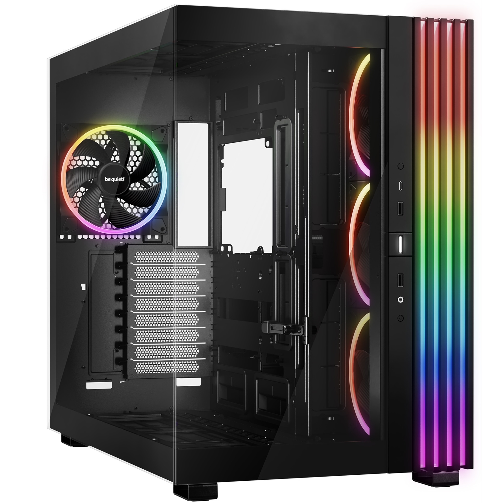 be-quiet! Light Base 900 FX, Black, Full Tower E-ATX Case, Massive ARGB ...